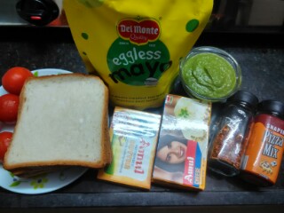 Grilled Tomato Chess Sandwich