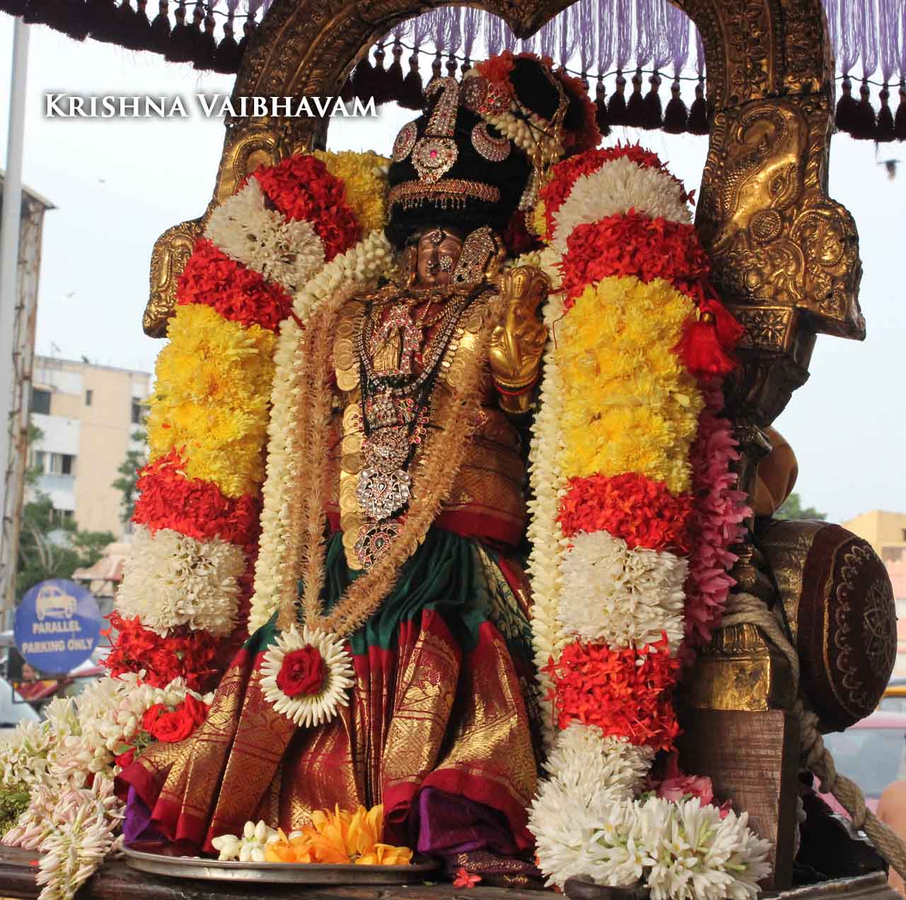 Krishna Vaibhavam: Day 01 of Aandal Thiruvadipuram Utsavam - Triplicane ...
