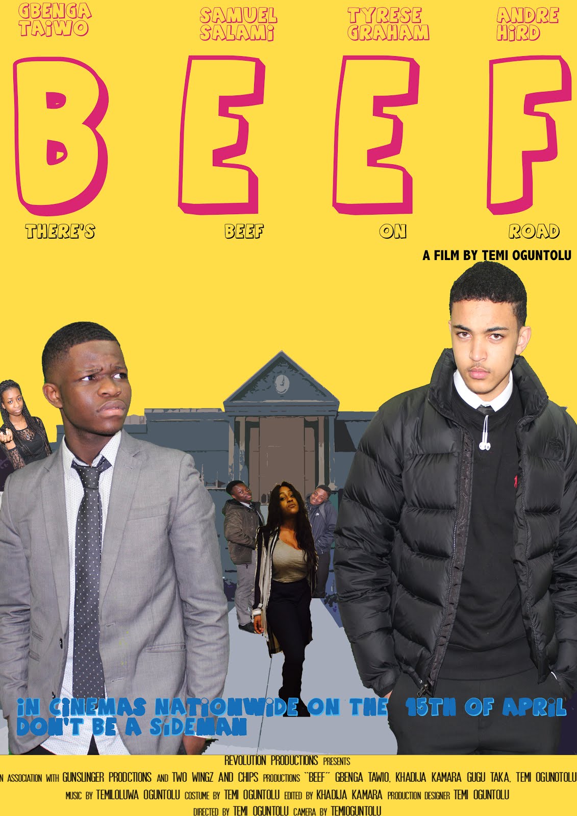 A2 Advanced Portfolio in Media Studies: poster