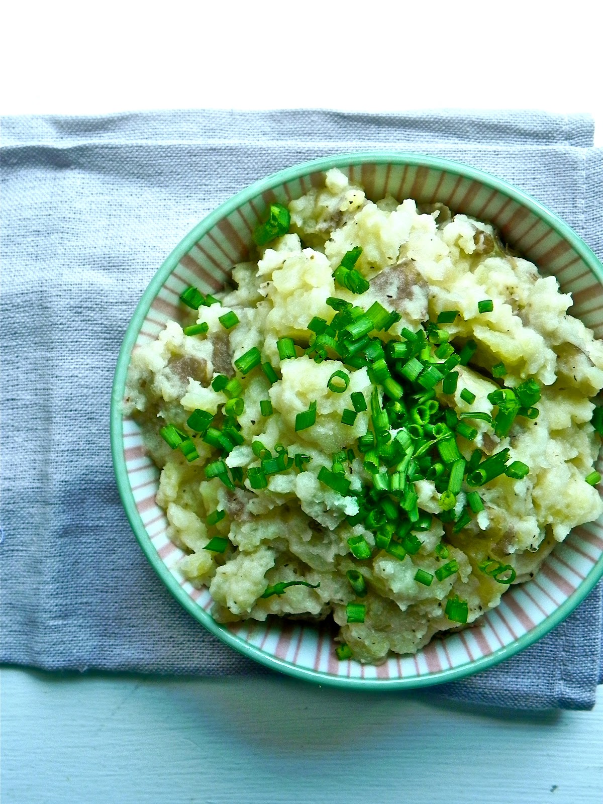 The Rosiest Cheeks: Black Pepper Mashed Potatoes
