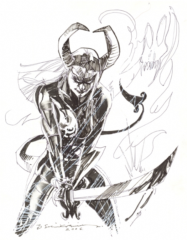 Marvel Comics of the 1980s: Magik by Bill Sienkiewicz