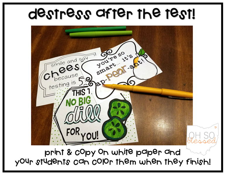 Tami Teaches: Healthy Testing Treats