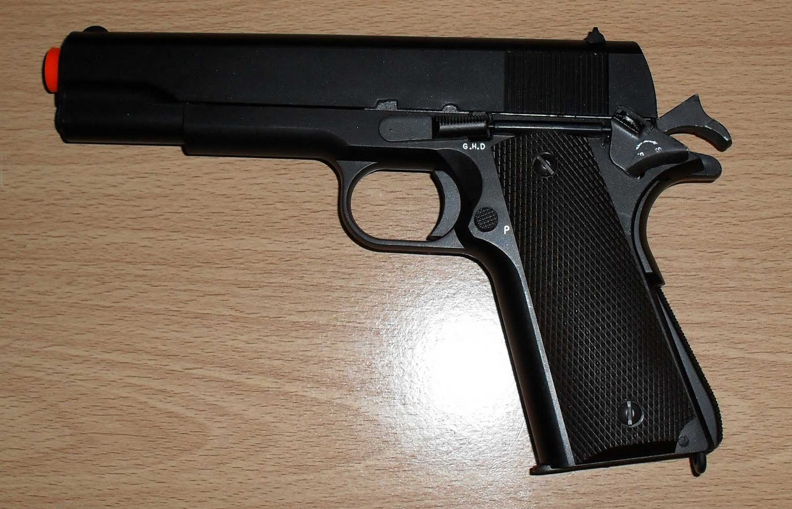 The Post Modern Pulp Blog: Review: Airsoft M1911A1 Replica