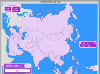Jóvenes geógrafos: Asia política