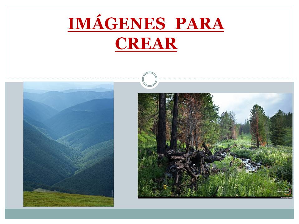 Baúl Manualidades: PAISAJES PARA CREAR