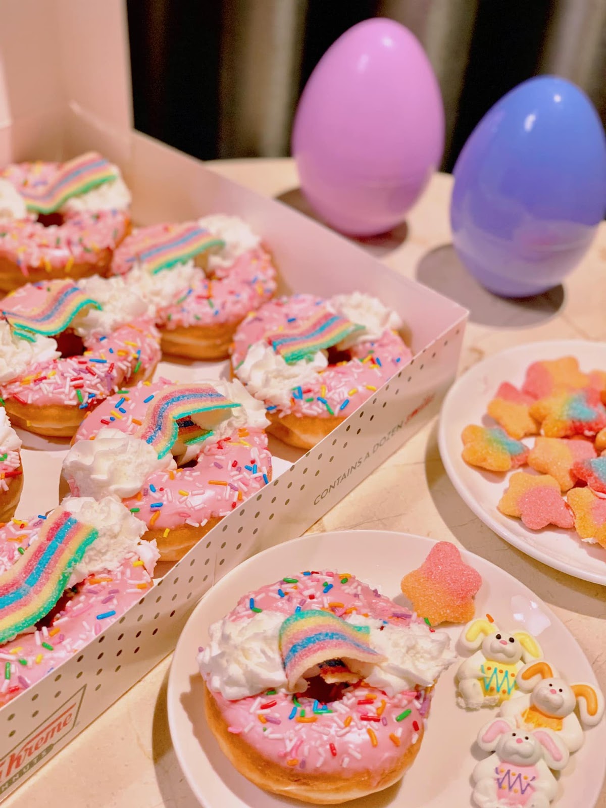 HOP INTO POPS OF PASTEL WITH KRISPY KREME EASTER DOUGHNUTS | Mermaid in ...