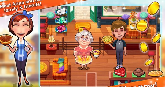 My Facebook Game List: Cooking Story Anna's Journey