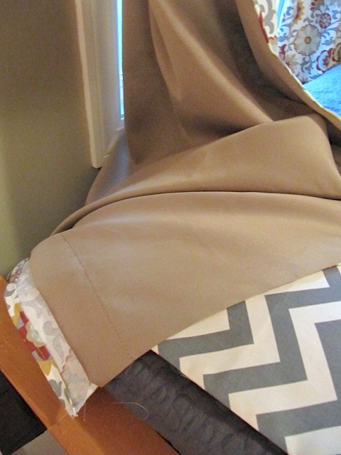 Sew Many Ways...: Quick and Easy Lined Drapes...Half Pre-Made