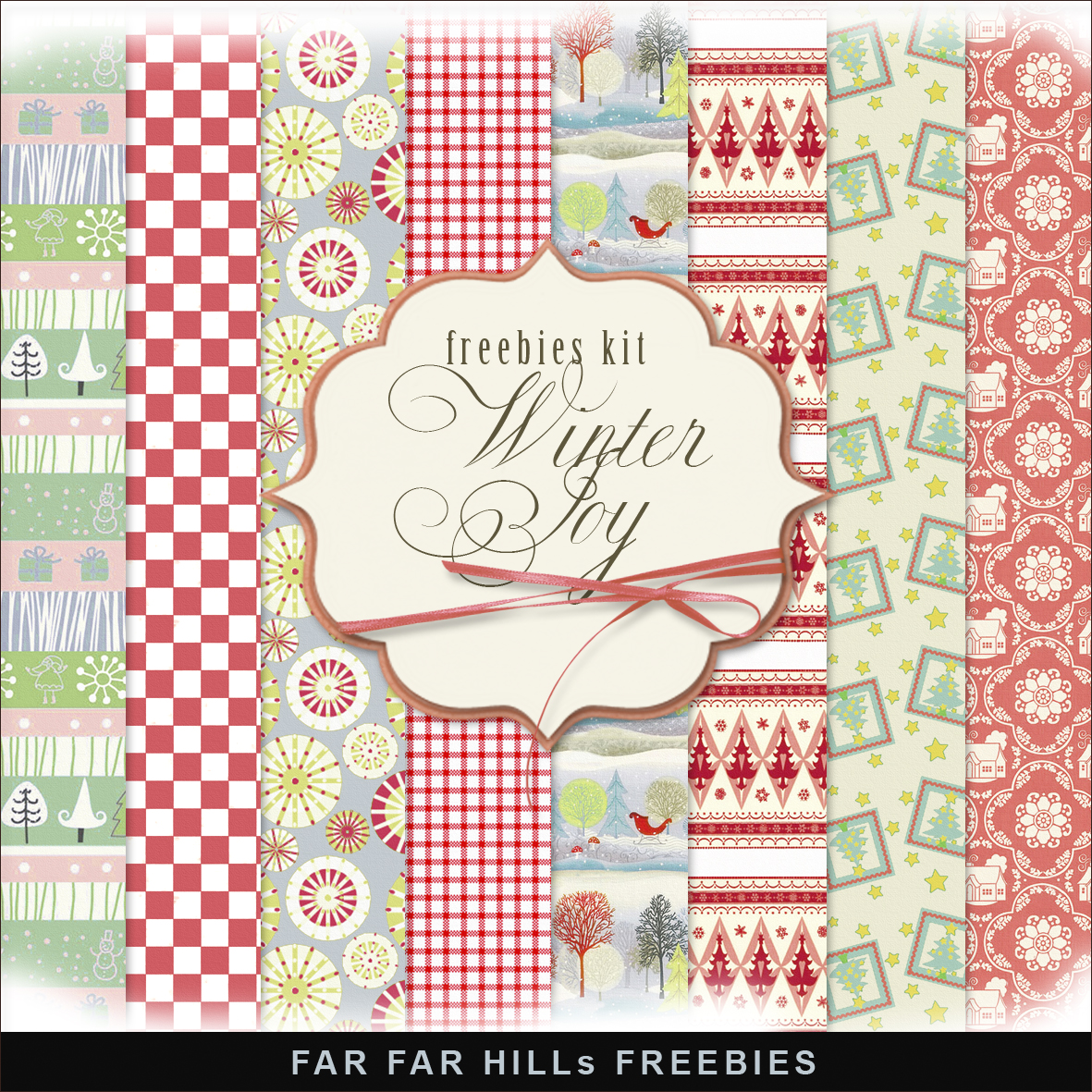Freebies Kit of Paper - Winter Joy:Far Far Hill - Free database of ...
