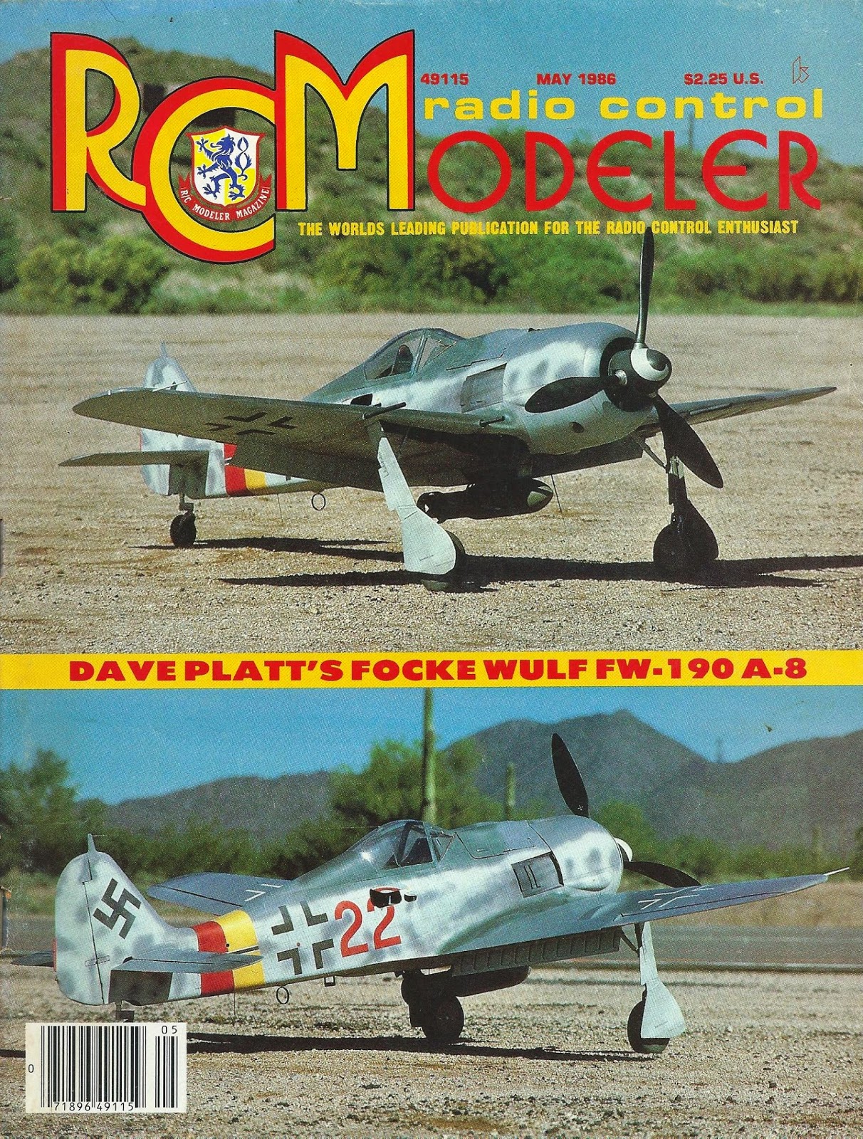 RCM MAGAZINE (Radio Control Modeler)