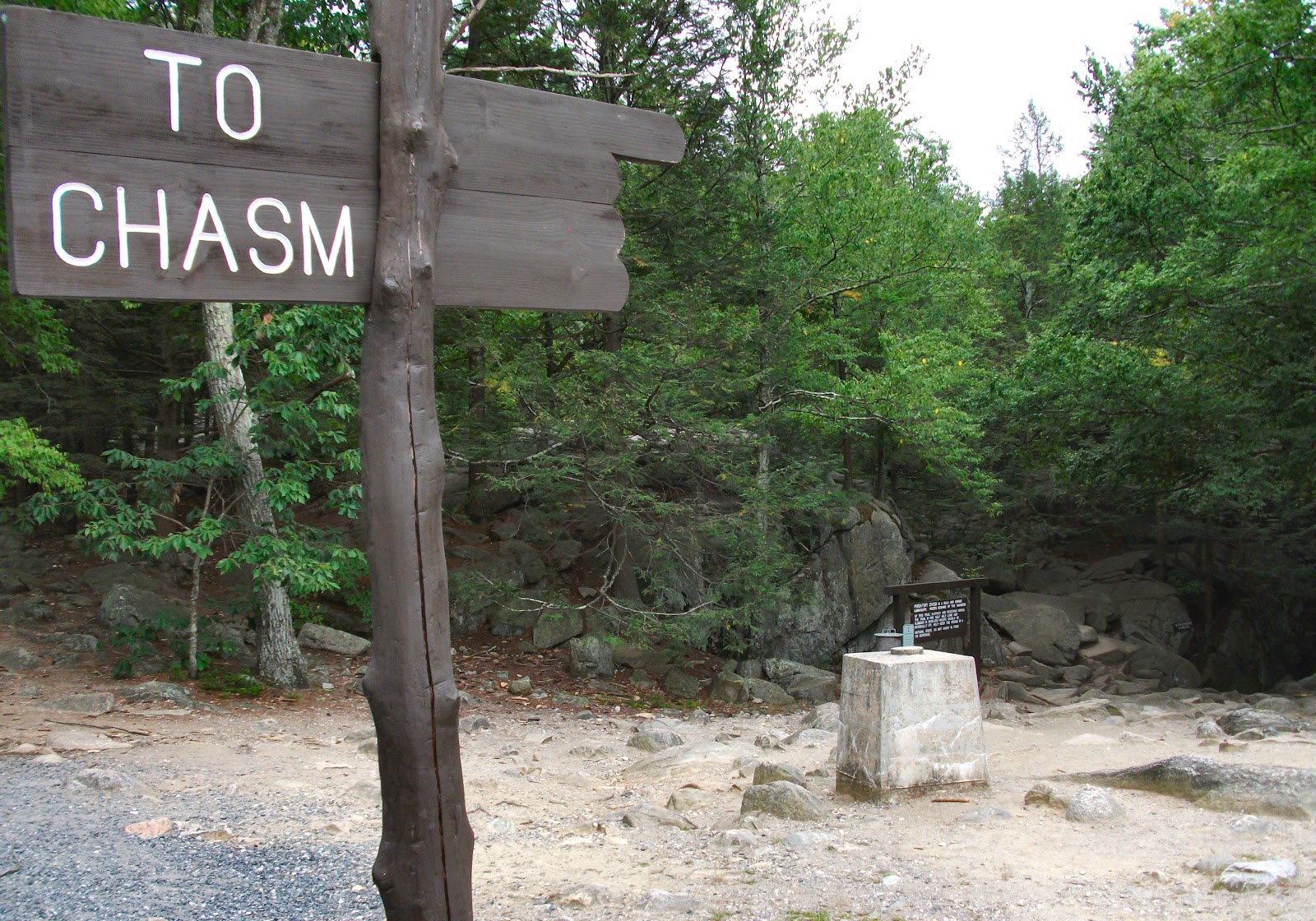 The In My Footsteps Podcast Blog: In My Footsteps: Purgatory Chasm