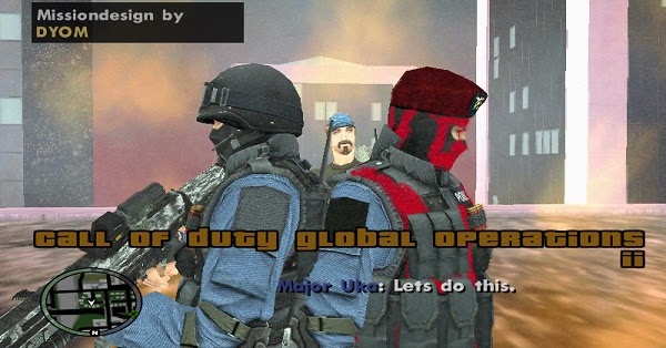 Call Of Duty Global Operations 2 (DYOM) | GTAind - Mod GTA Indonesia