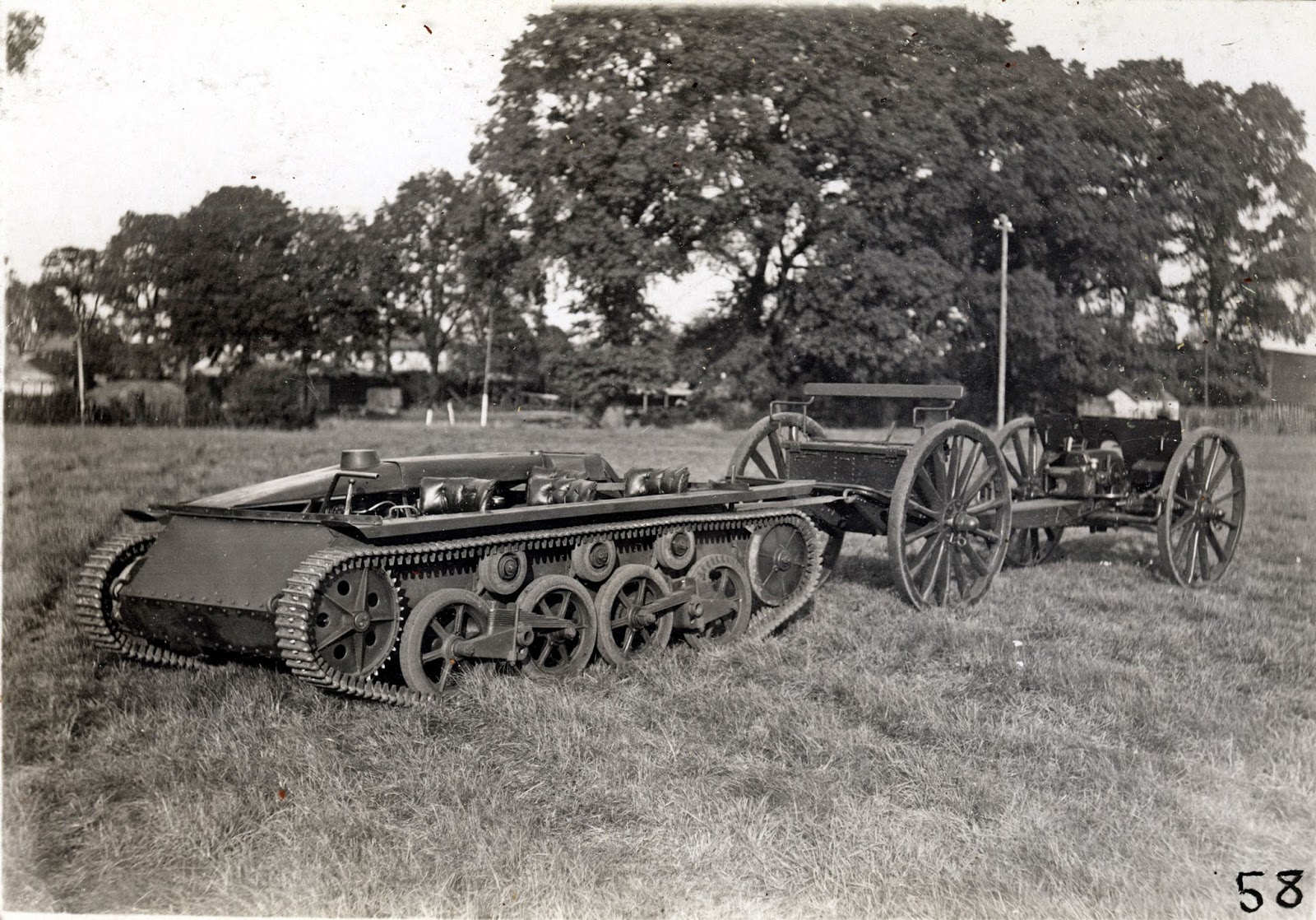 Interwar Tank Development: Artillery Tractor 1929 Low Sides