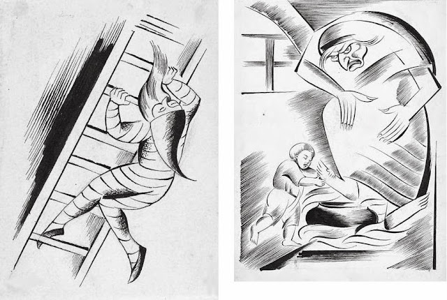 black and white obsessed: Sara Shor, russian illustrator