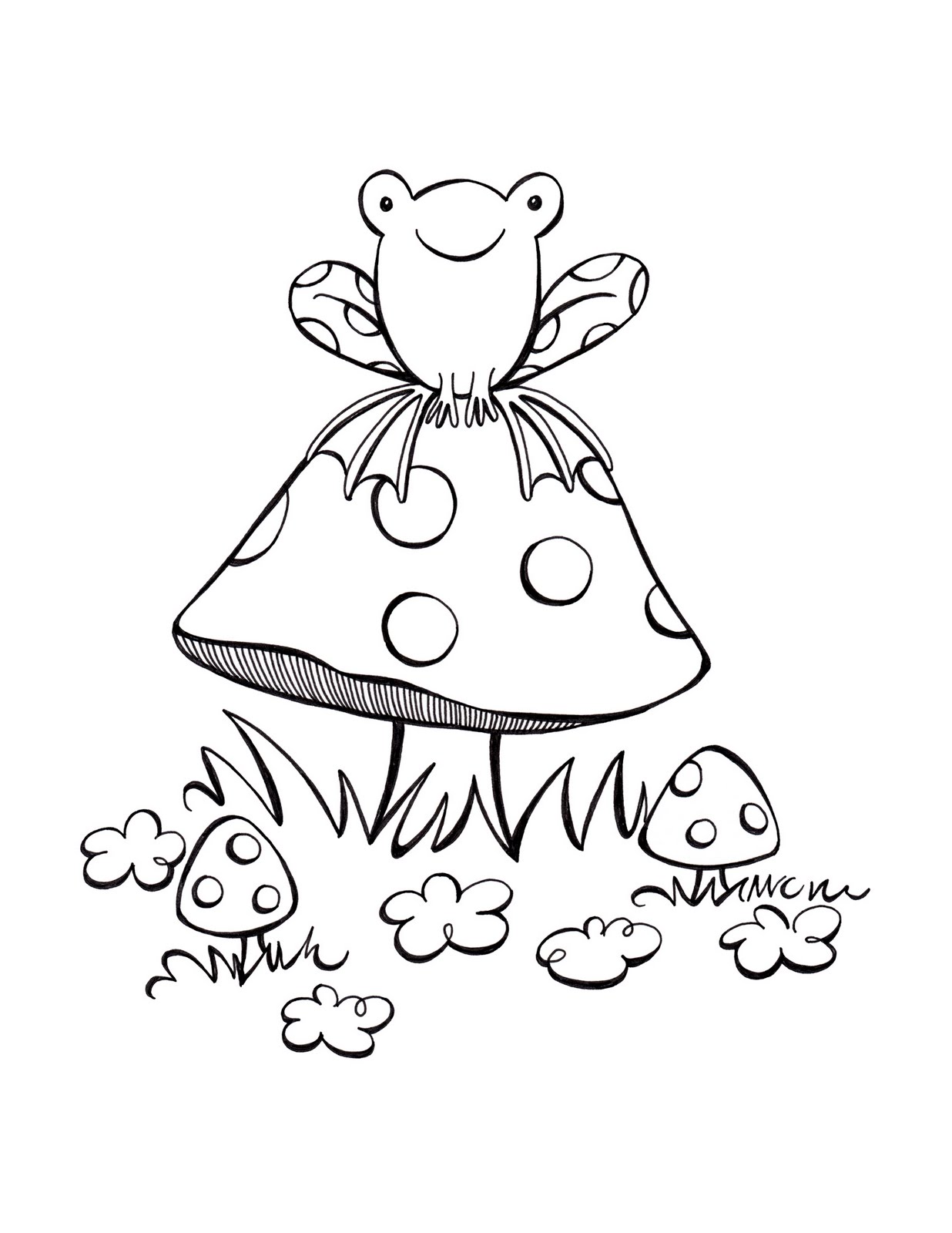Toadstool Coloring Pages At Getcolorings Com Free Pri - vrogue.co