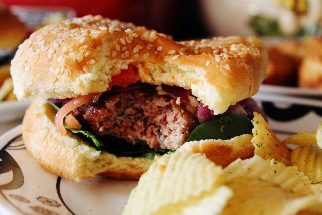 Cookin' with Super Pickle: Polish Sausage Burgers