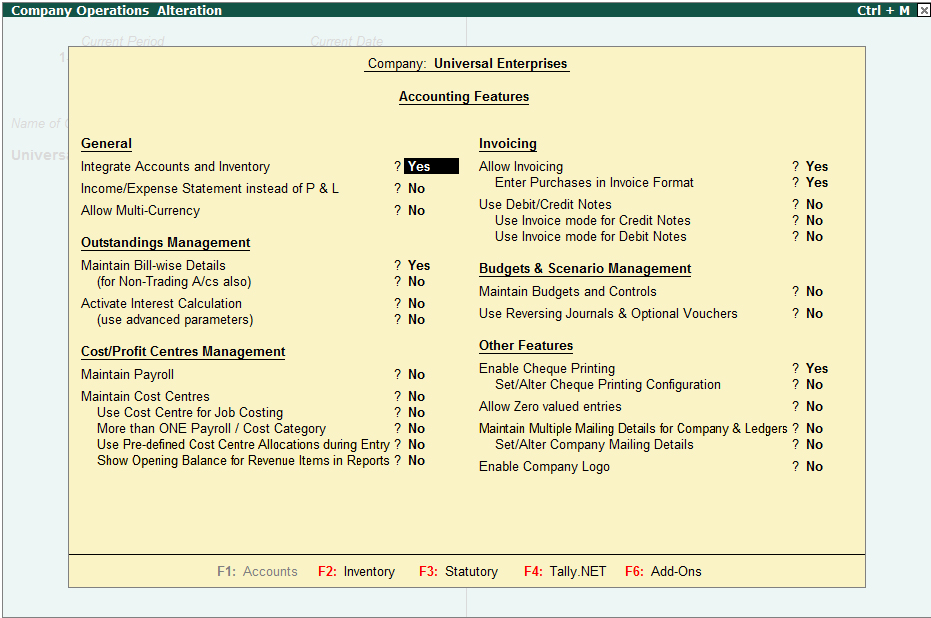 Tally.ERP 9 Fundamentals