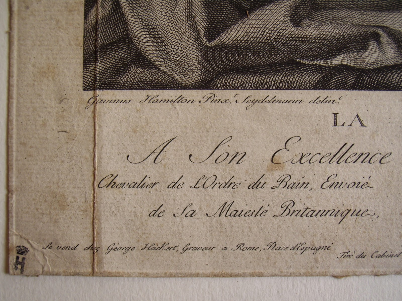 Private art collection: La Peinture. Gavin Hamilton.