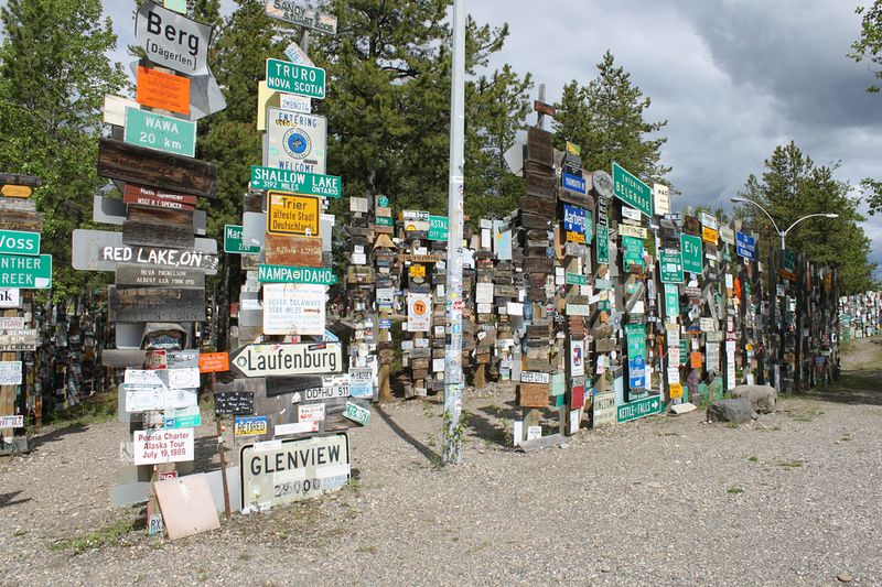 The Sign Post Forest of Watson Lake, Canada | Amusing Planet