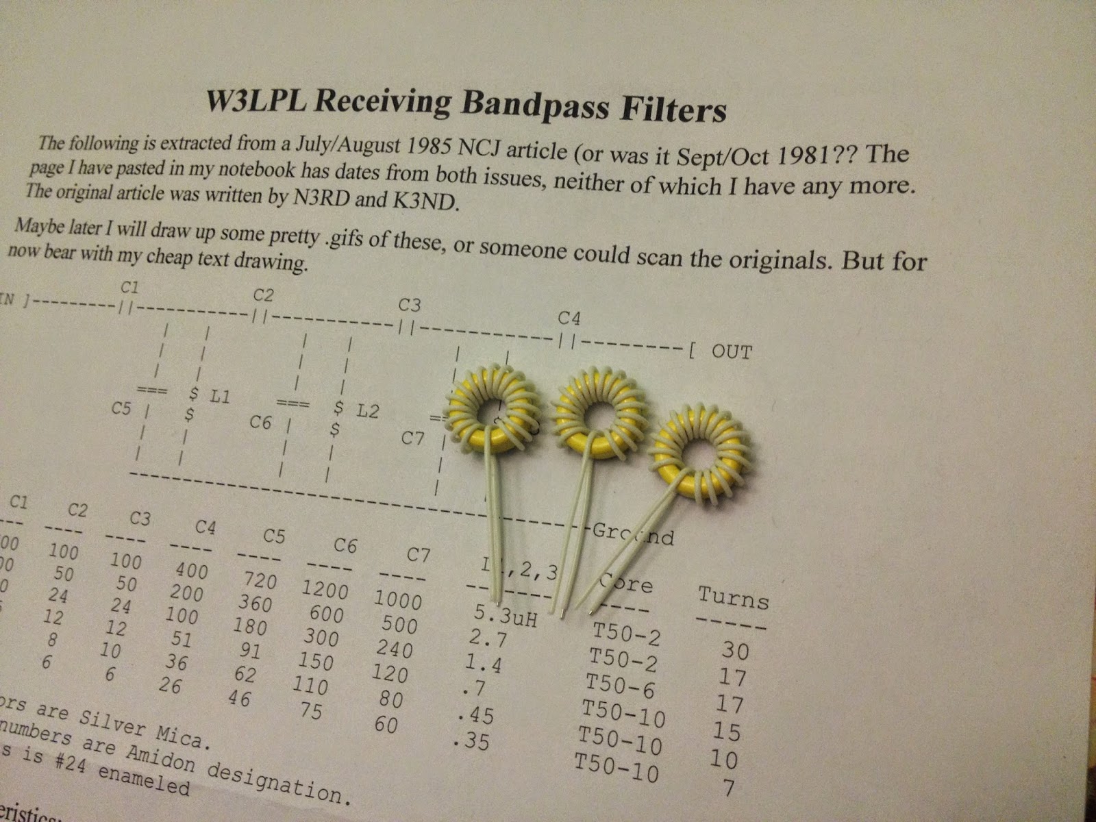 OK1RP - Ham radio in Renaissance...: The 40m BPF to improve the ...