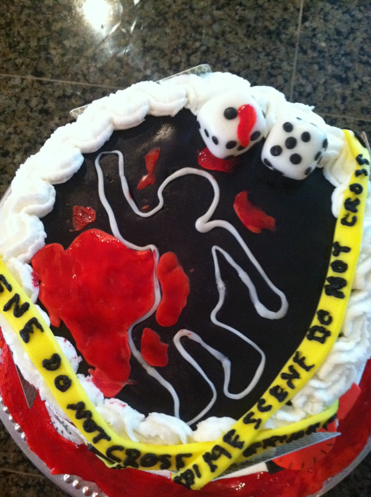 Cat's Cake Creations: Vegas Murder Mystery Cake