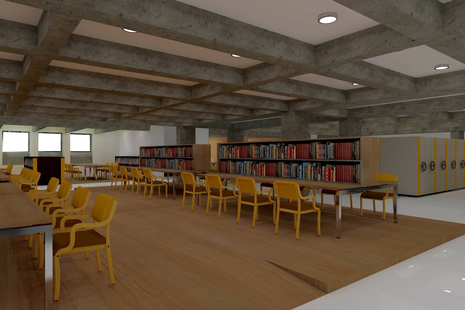SEKOS ARCHITECTS: IIMB LIBRARY INTERIORS ( IN COLLABORATION WITH NID )