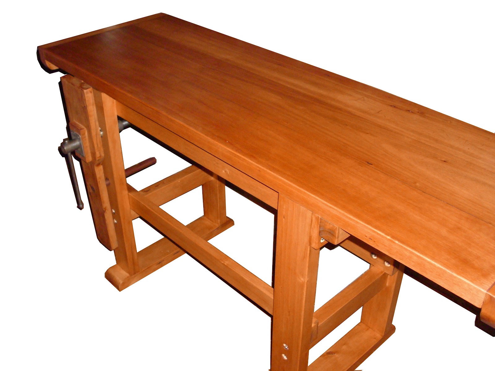 Banco De Carpintero En Eucaliptus - Tapa Plana | CarpinteroF