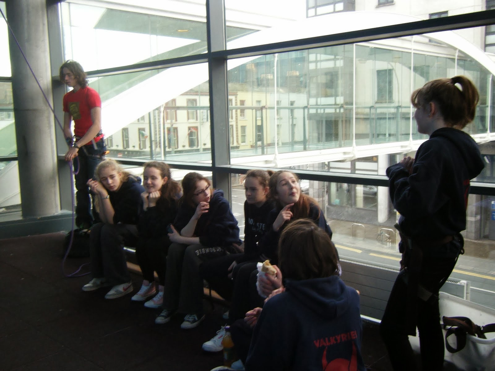 5th Port Valkyries: Trinity College Climbing Wall