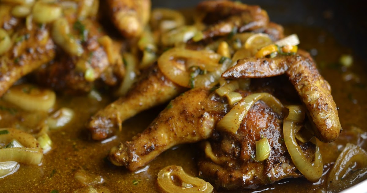 Greedy Girl : Pan roasted hen with curry shallot and sage pan sauce