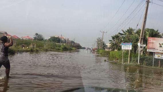 Oh dear! See what Alpha Beach is doing to some areas in Lekki