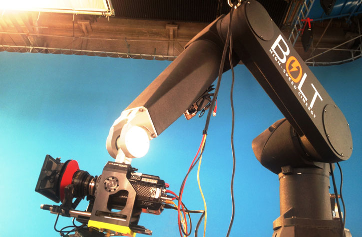 FILMCASTLive!: THE BOLT. THE MOST EXTREME HIGH SPEED CINEBOT