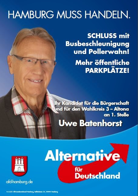 Alternative für Deutschland / AfD Hamburg Altona: Wahlkreiskandidaten Altona (WK3)
