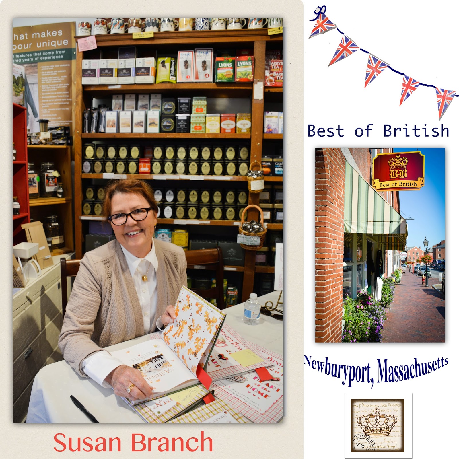 A SCRAPBOOK OF INSPIRATION: A Book Signing by Susan Branch