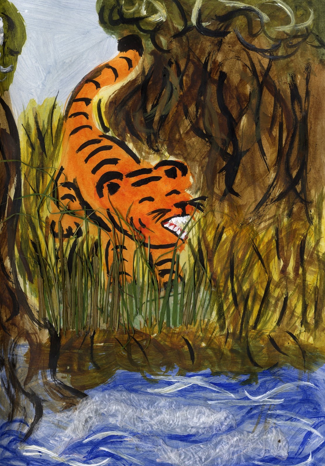 Emily Cammell Illustration: 'The Timid Tiger'