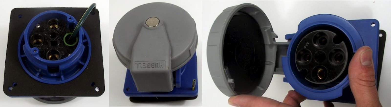 irGRiD - Distribution: Hubbell HBL460R9W IEC Receptacle Pin and Sleeve ...