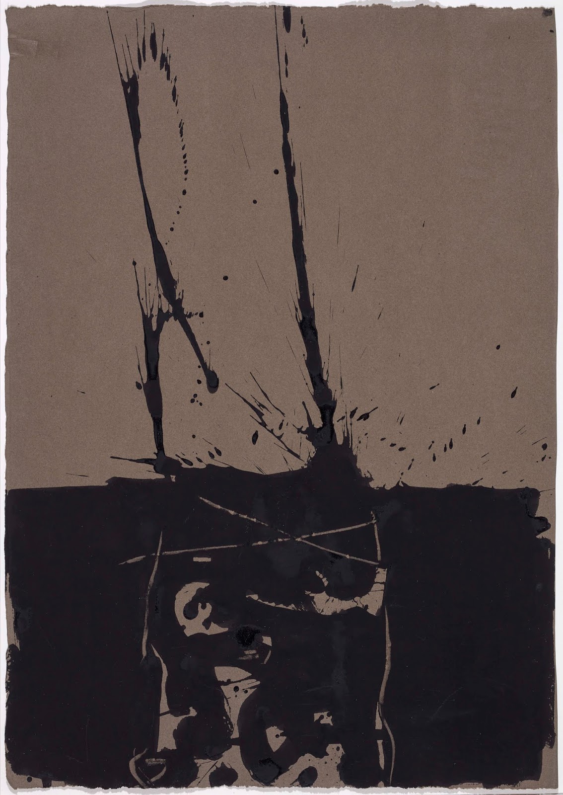 OBSERVANDO EL ARTE: MANOLO MILLARES. 1960, en la Gallery Pierre Matisse ...