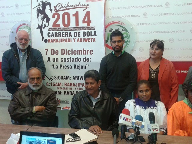 Presa El Rejón escenario de la Carrera de Bola Rarajipari y Ariweta 2014