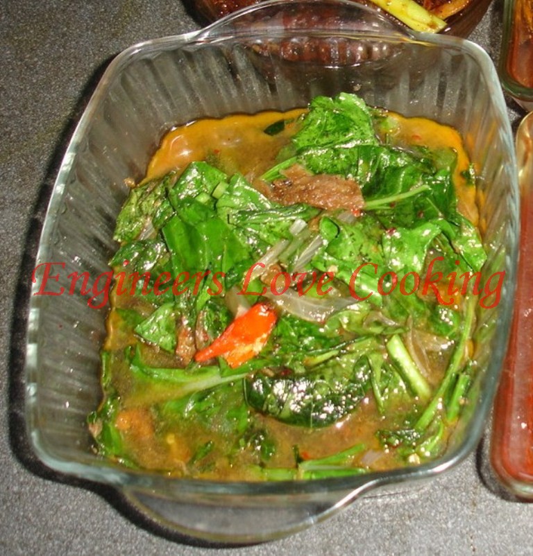 Engineers Love Cooking: KAILAN IKAN MASIN / KAILAN WITH SALTED FISH
