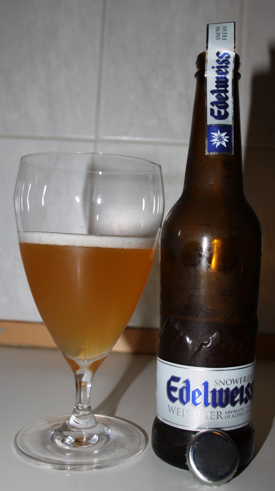 Black Bens Ølblog: Edelweiss Weissbier Snowfresh