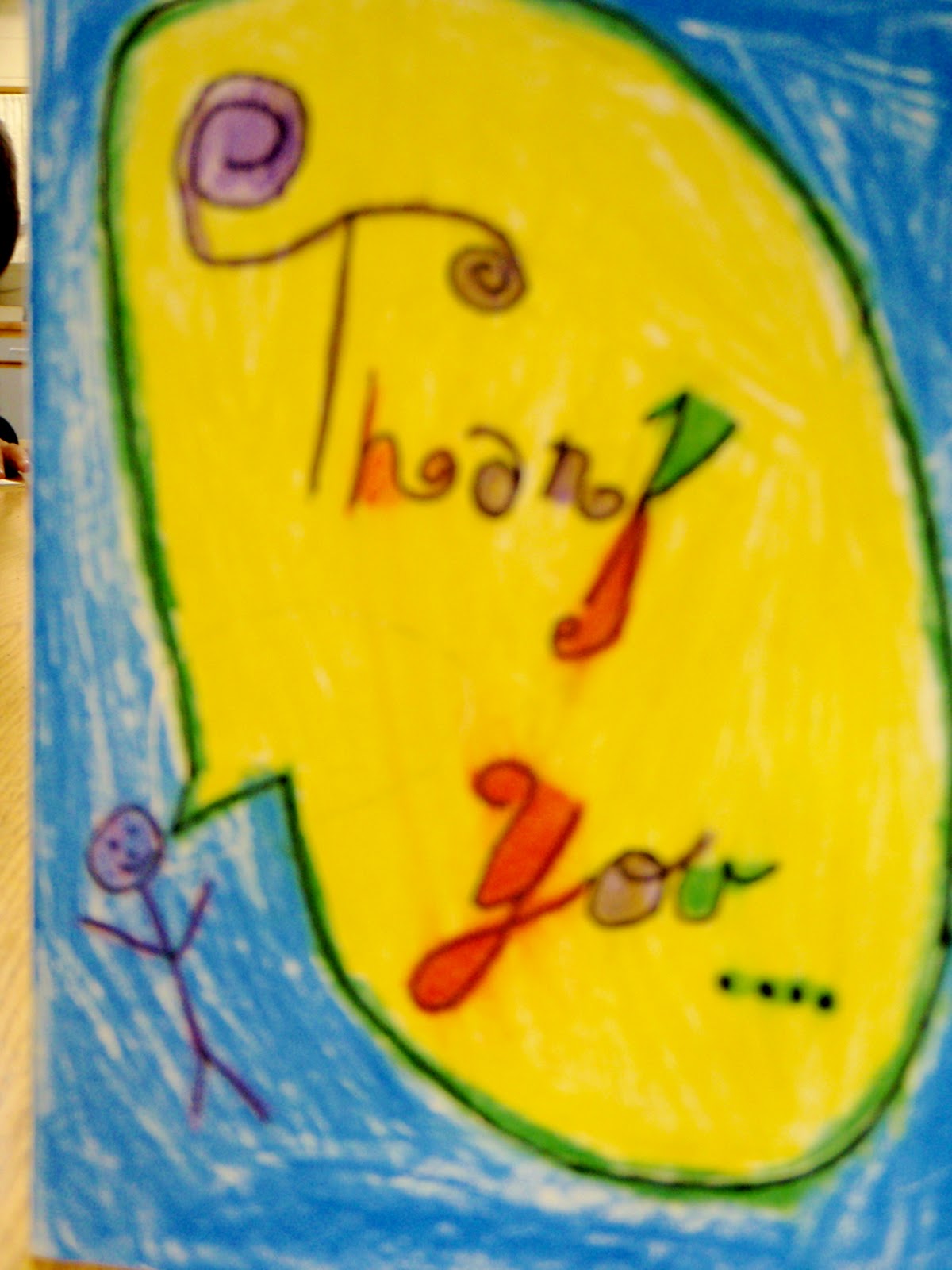 Fayston Elementary Art: Thank you notes