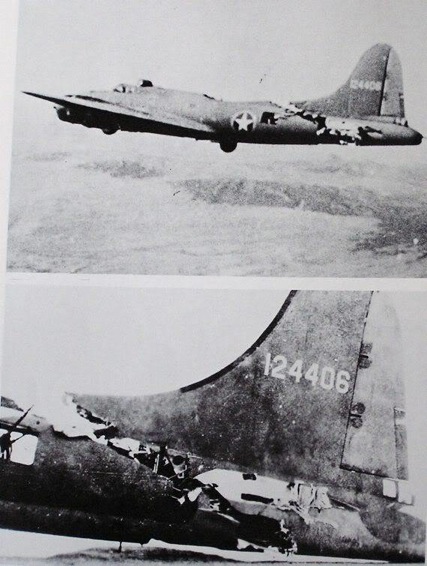 Sean Linnane: B-17 MID-AIR COLLISION 1943