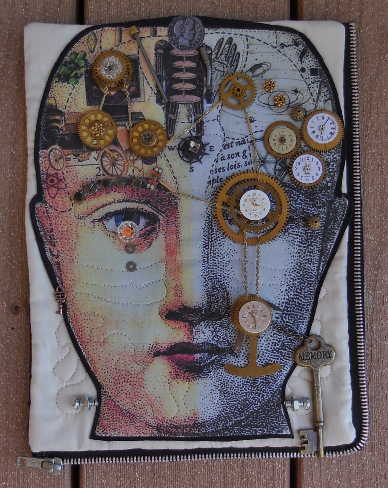 JUDYS FIBER ART: Time 2 Remember