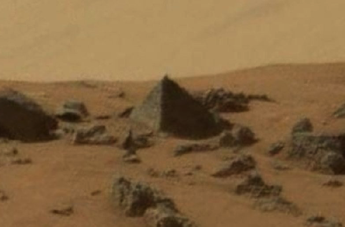 Pyramid Found On Mars?