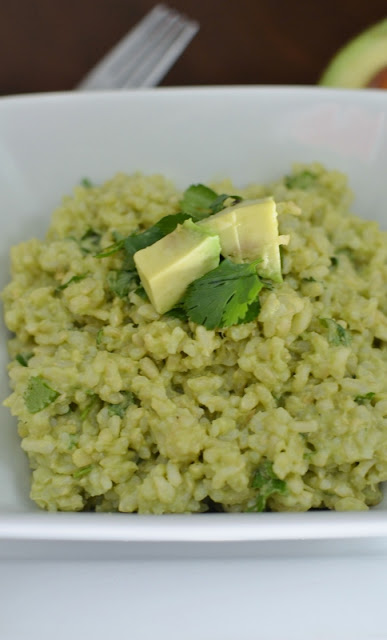 For the Love of Dessert: Avocado Cilantro Lime Rice