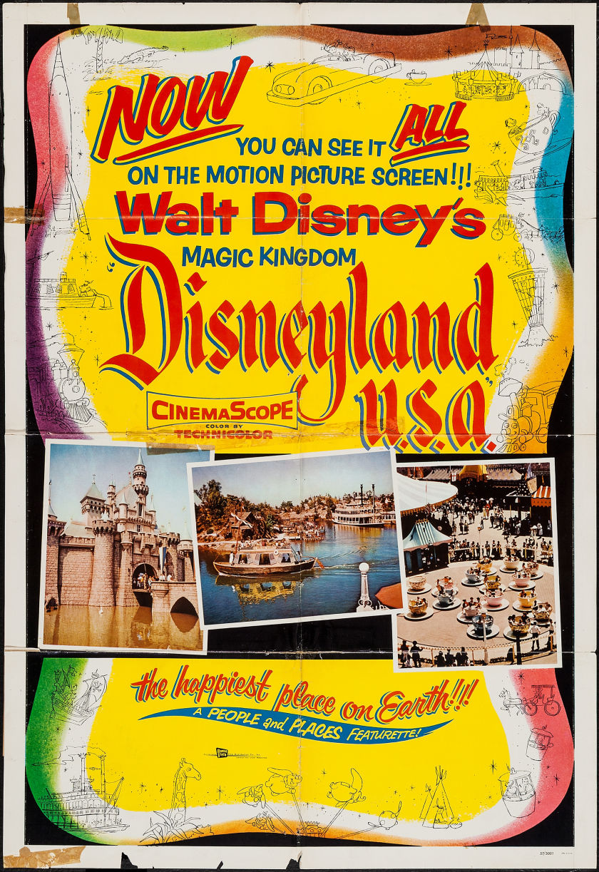 Pop focus: Vintage Disneyland attractions posters