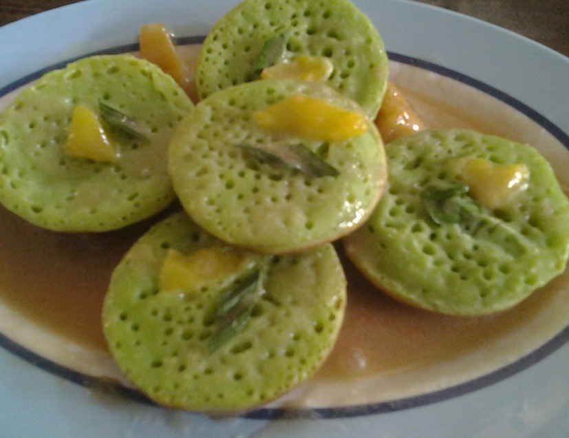 Resep Kue Serabi Hijau Pandan Enak | Resep Masakan