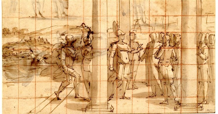 Spencer Alley: Luca Cambiaso (1527-1585) - Drawings