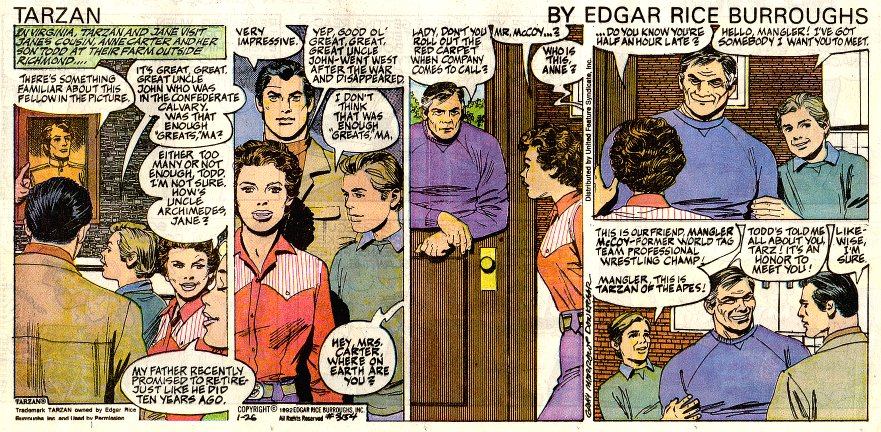 The Crossover Universe: Crossover Comic Strip: Wrestlemania