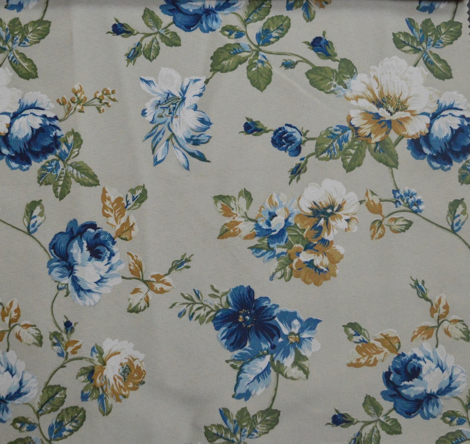 Trends and Interior Fabrics: Blossom Floral Curtain Fabric Collection ...