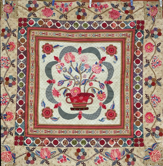 My Great Quilting Expedition: Di Ford Mystery Quilt Part 3 Finished